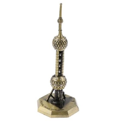 Souvenir Building Metal Shanghai Oriental Pearl  Tower