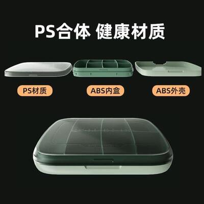 Pill Box Holder Weekly Medicine Storage Organizer Container