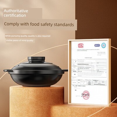 Casserole Stewed Pot Household Ceramic Little pan rice Speci