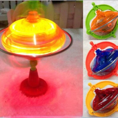 Luminous Music Gyro Imitation LED Light Spinning Top Luminou