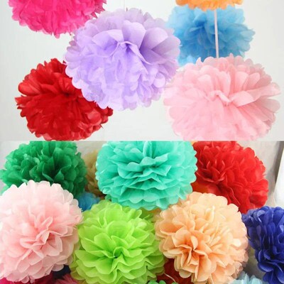 10sheets/bag Gift Packaging Craft DIY Tissue Paper Flower Wr