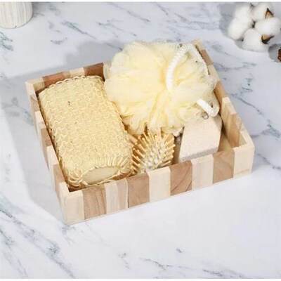 5 in 1 Women Man Girl Kid Baby Bath Show Spa Set Gift Includ