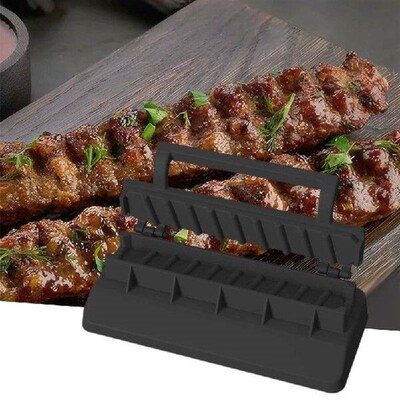 Kebab Maker Plastic Barbecue Meat Skewer Machine Portable