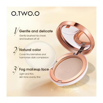O.TWO.OFace Setting Powder Cushion Compact Powde跨境香港出口