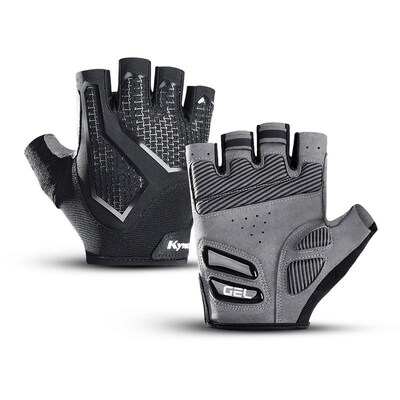 Bicycle Gel Half Finger Gloves Anti Slip Sweat Proof Shockpr