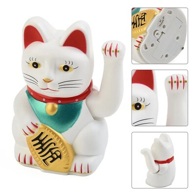 5inch Electric Waving Arm Lucky Cat Cashier New Store Openin