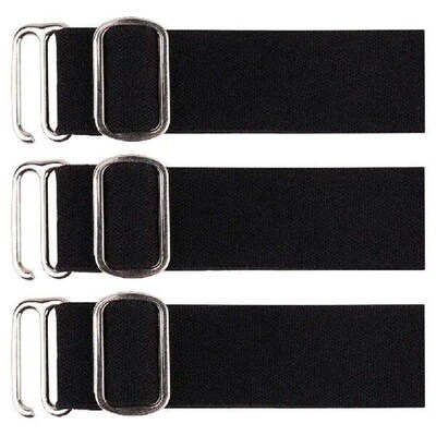 3pcs Adjustable Silver Buckle Cap Extender Replaceable