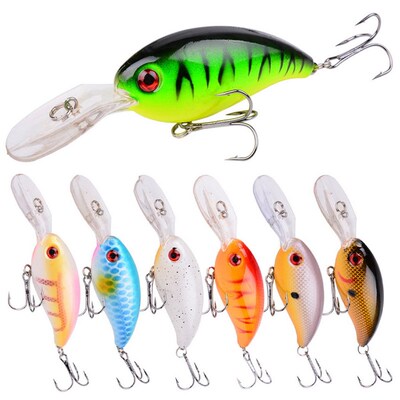 1Pcs Crank Fishing Lure Bait Wobbler 14g 10cm Minnow Isca Ar