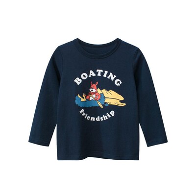 Spring childrens clothing crtoon bby clothing girls long sl