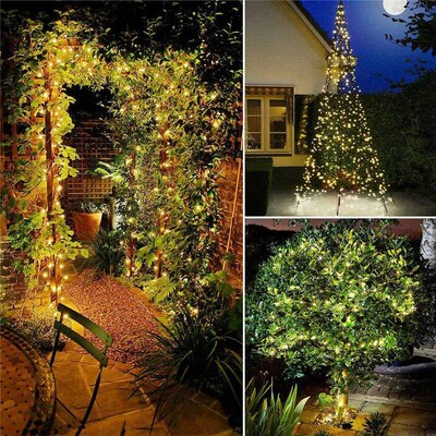 4pcs 22/32M Solar Led Fairy Light Outdoor Festoon Led Waterp