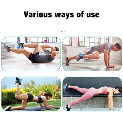 1/2pcs Dumbbell Ankle Strap Weight Lifting Foot Bands Tibial