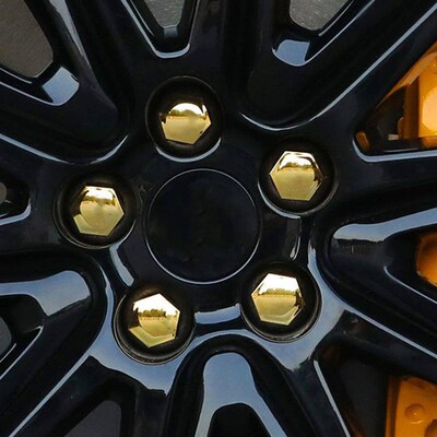 20Pcs Universal 17mm Plastic Car Wheel Nut vers Bolt Cap Dec