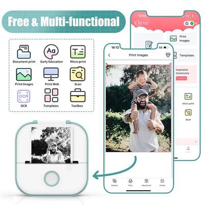Portable Mini Wireless Thermal Pocket Printer Se
