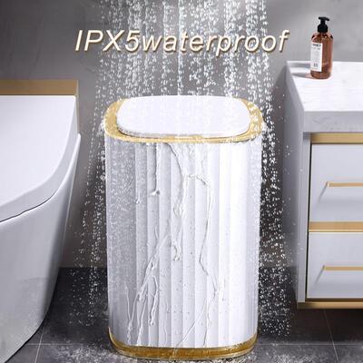 Smart Sensor Garbage Bin Kitchen Bathroom Toilet Trash Can B