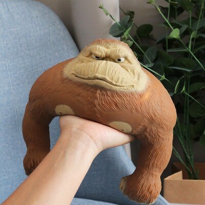 Big Giant Spongy Squishy Fidget Orangutan TT Influencer Elas