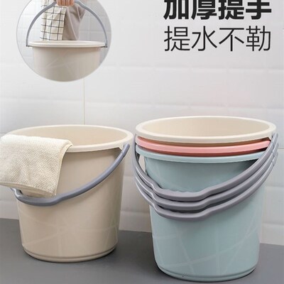 Portable large thickened water storage bucket for dormitory