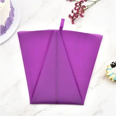 DIY Silicone Icing Piping Pastry Bags Reusable Cream Bag Cup