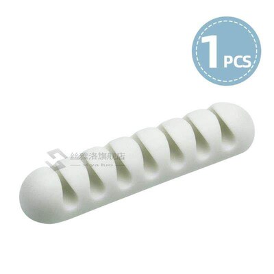!ACCEZZ 3pcs SB Cable Organizer Silicone Wire Winder Earphon