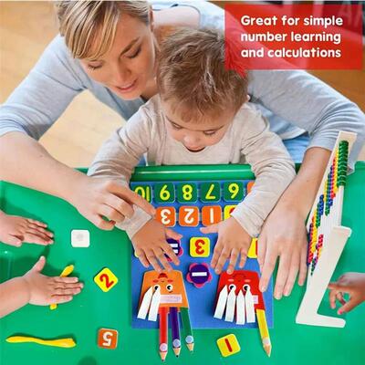 Felt Board Learning Numbers Felt Board Finger Digital Toddle