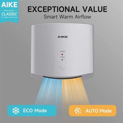 Compact Hand Dryer 110V 1400W Slver wth 2 Pn Plug, Model K26