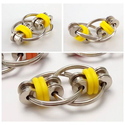Metal Relief Chain Fidget Toy Autism Anti-sress Toys ADHD Fi
