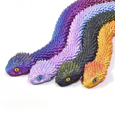 Noctilucent Viper Toys 3D Printing Animal Model Joints Can M