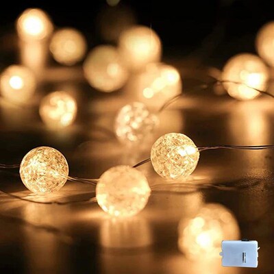 LED Lights Garland Fairy Lights String AG13 Battery-operated