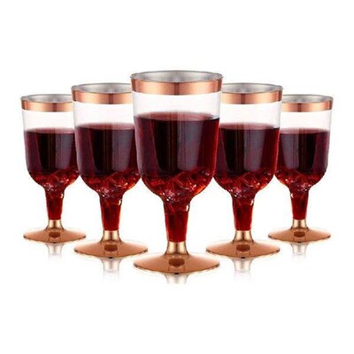 Plastic Champagne Flutes Wine Glass Goblet Wine Tasting