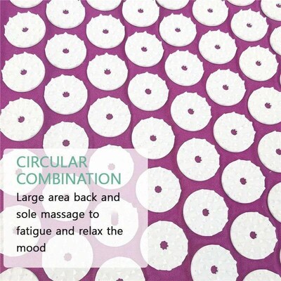 Yoga Acupoint Massage Pad Neck, Back, and Foot Massage House