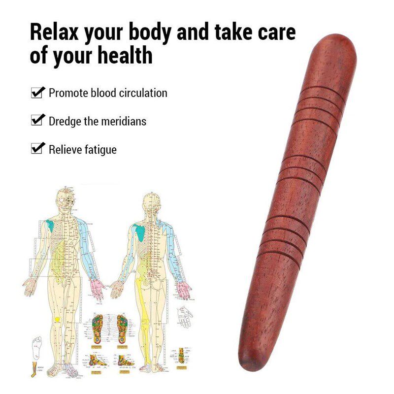 Wooden Foot Spa Physiotherapy Reflexology Thai Foot Massage