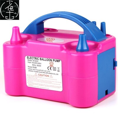 electric pump balloon blowing air pump double hole inflator