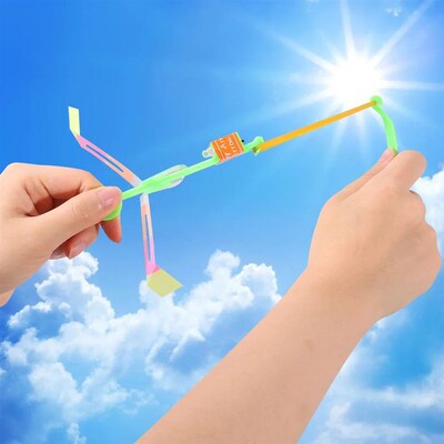 Shining Rocket Catapult Boys Kids Led Lighting Up Luminous T