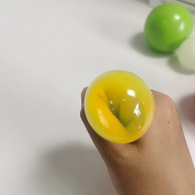 1pc  Wall Ball Decompression Toy Ball y Squash Ball Suction