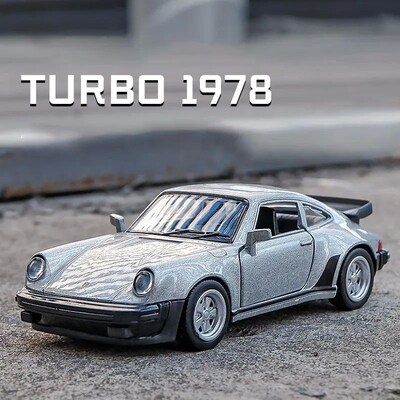 1:36 BMW M3 E30 1987 Porsche 911 Turbo Audi Quattro Metal To