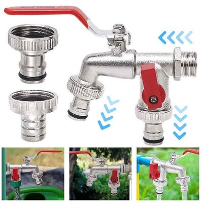 Garden Tools Water Faucet Water Splitter Tap Connecter