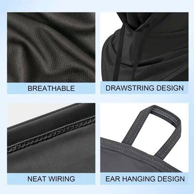 1Pcs Summer 360 Degree Lightweight Cooling Hood Sun Protecti
