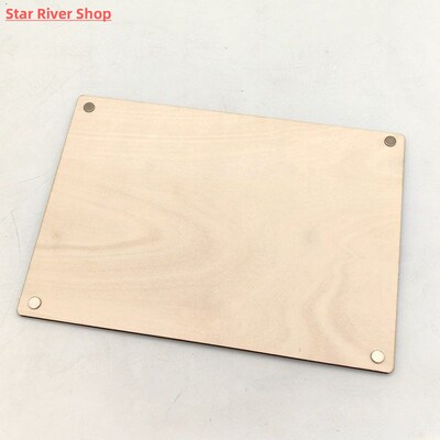 Kitchen Message Board Magnetic Fridge Meal Planner Wood with