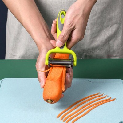 3 In 1 Rotary Peeler Fruit Vegetables Cabbage Graters Salad
