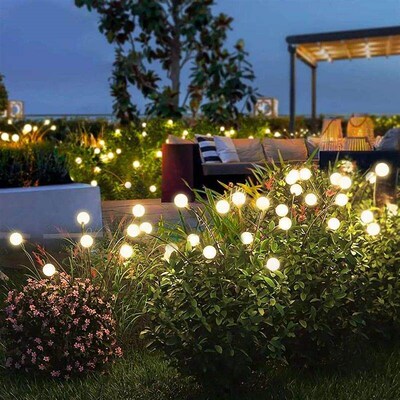 Garden Lights-New Upgraded Solar Powered Firefly Lights Outd