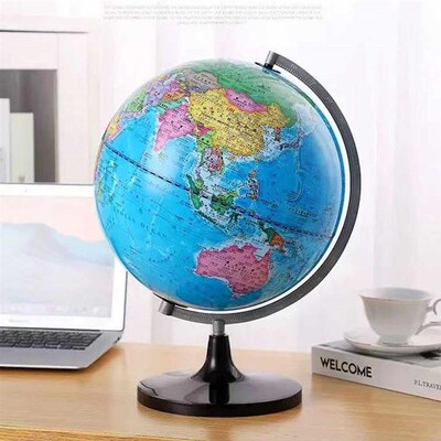 30X21.5CM World Globe Decoration Terrestrial Globe World Map