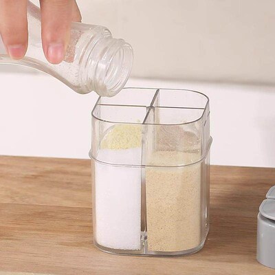 Home Kitchen Seasoning Containers for Salt, Sugar, Cumin Pow