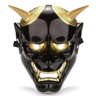 Ghost Mask Hannya Halloween Masquerade Cosplay Part