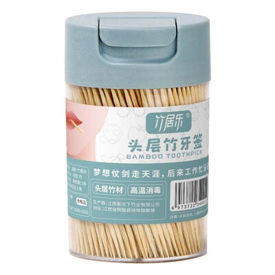 Creative Toothpick Holder with Toothpicks for Restaurants, C