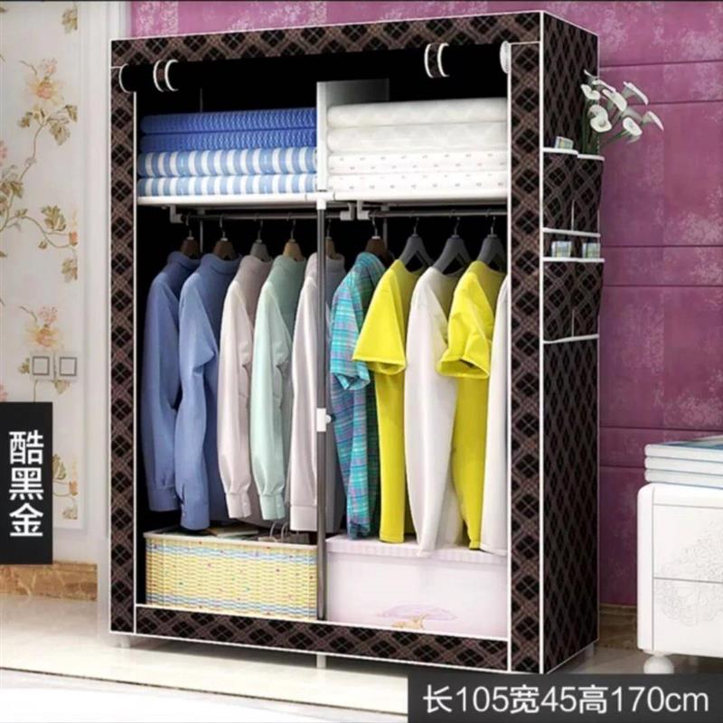 simple cloth wardrobe small clothes cabinet dresser closet