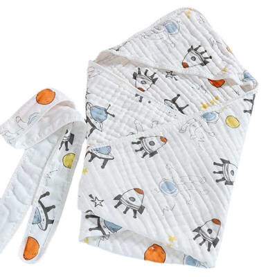 Baby Bath Towel Cotton Gauze Super Soft Absorbent Bath Cotto