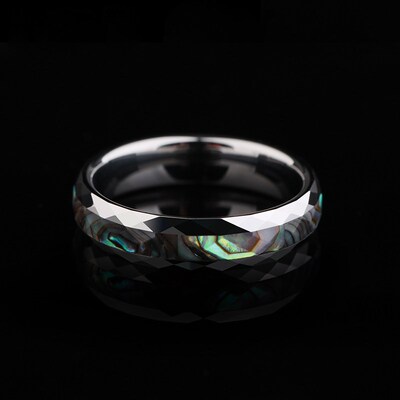 1pcs Romantic Wedding Ring for Lovers/Couples Tungsten Carbi