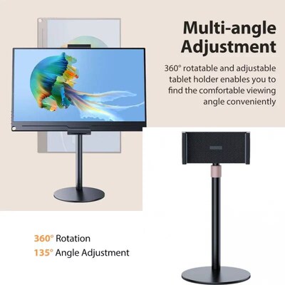 Portable Monitor Stand Height Adjustable Vesa Monitor Tablet