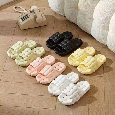Summer Fashion Cute Solid Color Women Platform Slippers Beac