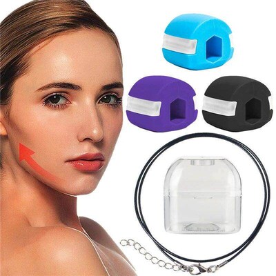 Food-grade Silica Gel Jaw Exerciser With Storage Box Lanyard