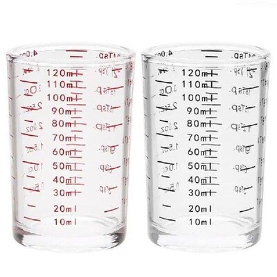 Glass Measuring Cup Kitchen Baking Tool Heat Resistant